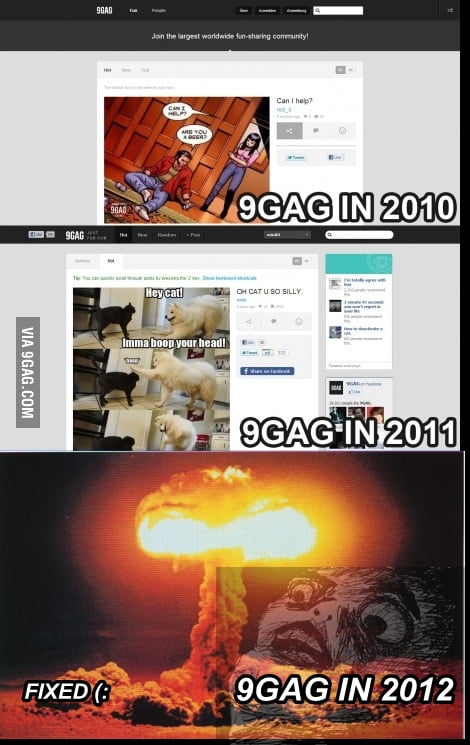 9gag in 2012 - 9GAG