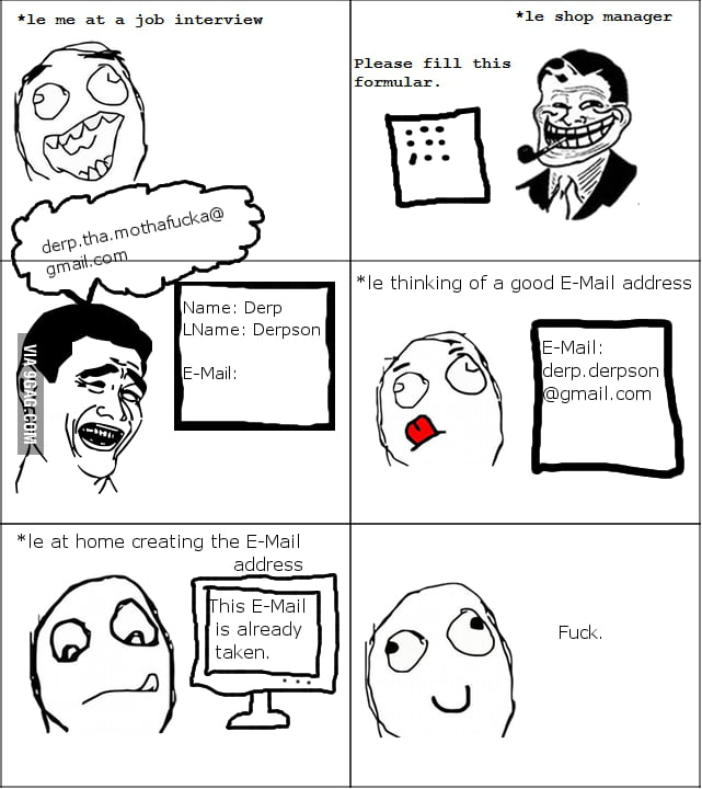 E-Mail addresses - 9GAG