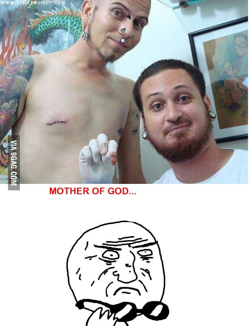 Oh F**k! My nipple! - 9GAG