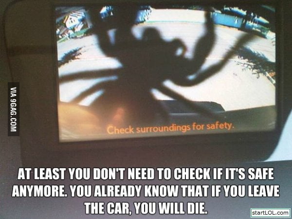 Check Surroundings for Safety - 9GAG