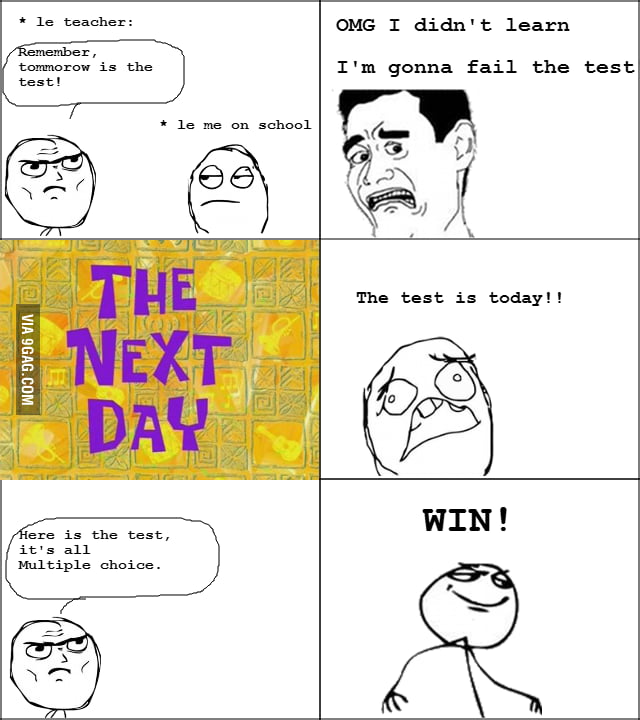 Multiple choice - 9GAG