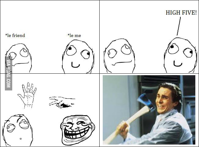 HIGH FIVE! - 9GAG