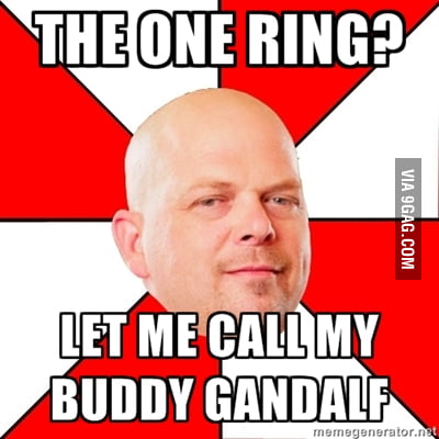 Rick meme ring - 9GAG