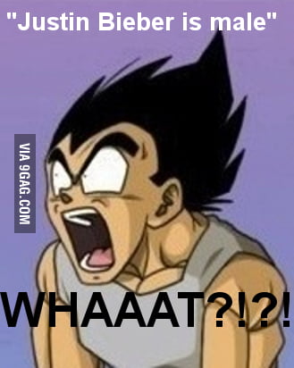 Vegeta is shocked - 9GAG