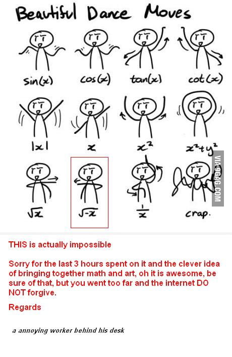 Math dance [fixed] - 9GAG