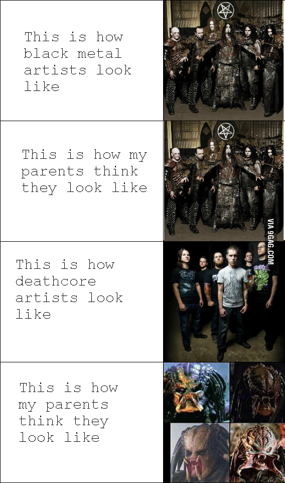Parents and metal - 9GAG