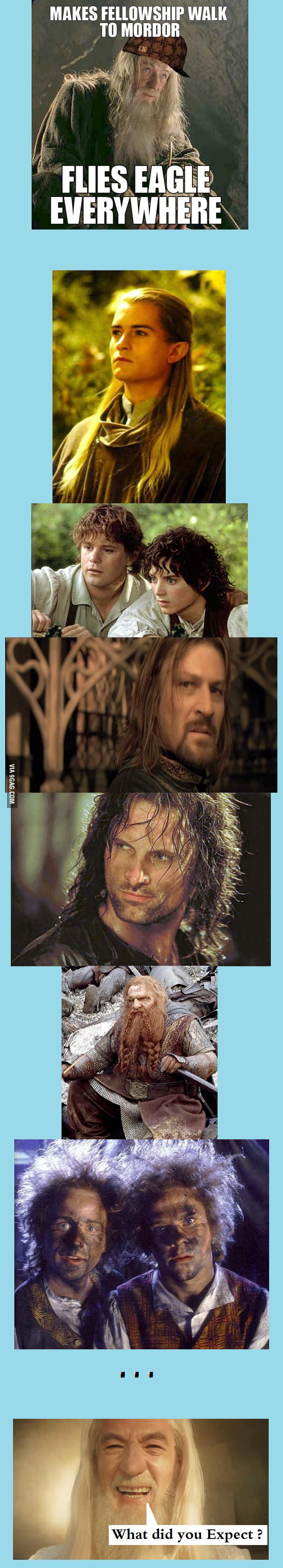 Scumbag Gandalf, trolling since 2001 - 9GAG