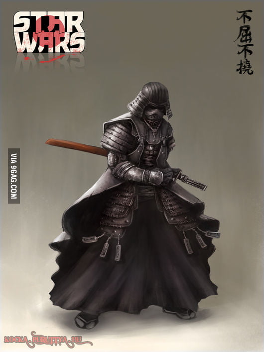 Darth ninja Vader.... :O - 9GAG