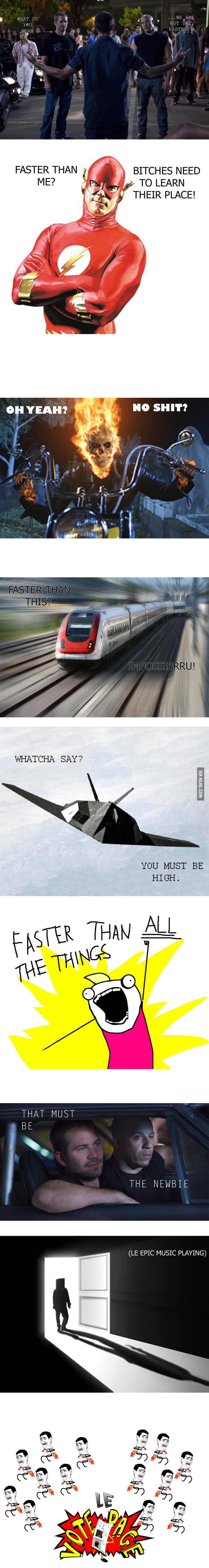 Too damn fast! - 9GAG