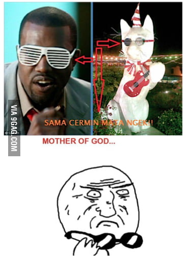 Kanye West vs Kanye Cat? - 9GAG