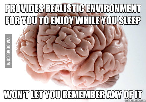 Oh Brain, brain... - 9GAG