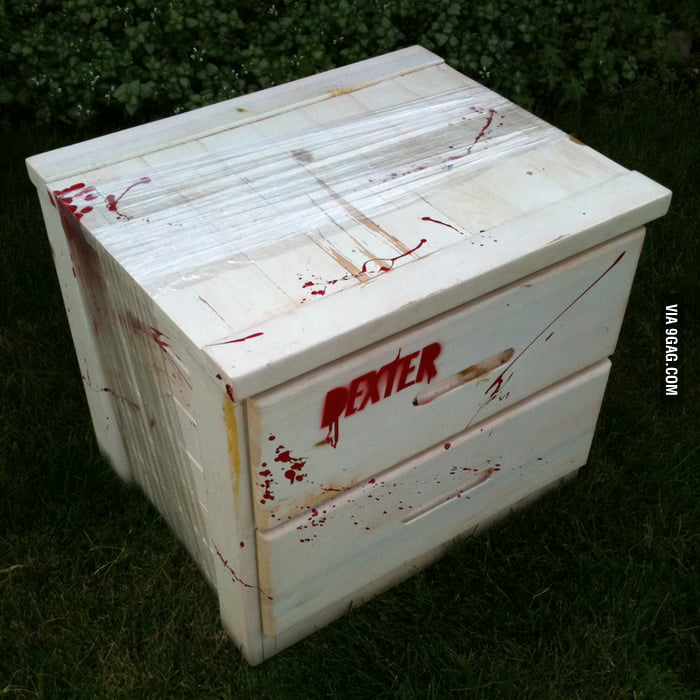 Dexter TV Stand I Made My Girlfriend - 9GAG
