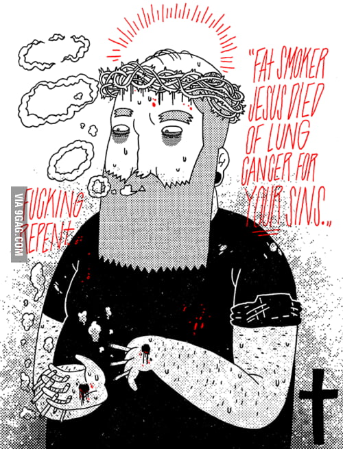 Repent, mothaf**kin sinners. - 9GAG