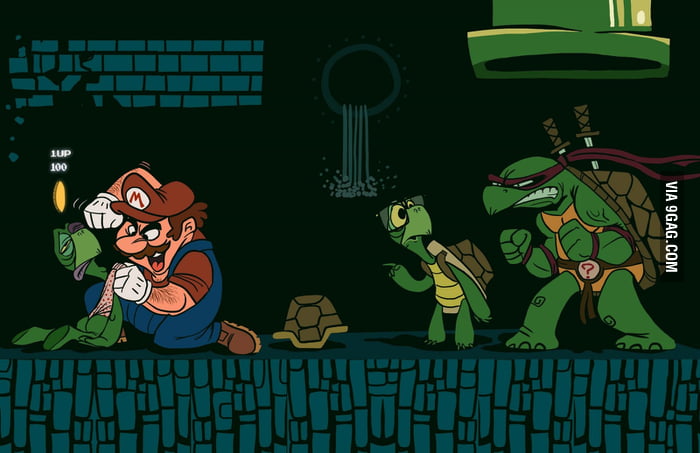 Mario is a bully.! - 9GAG