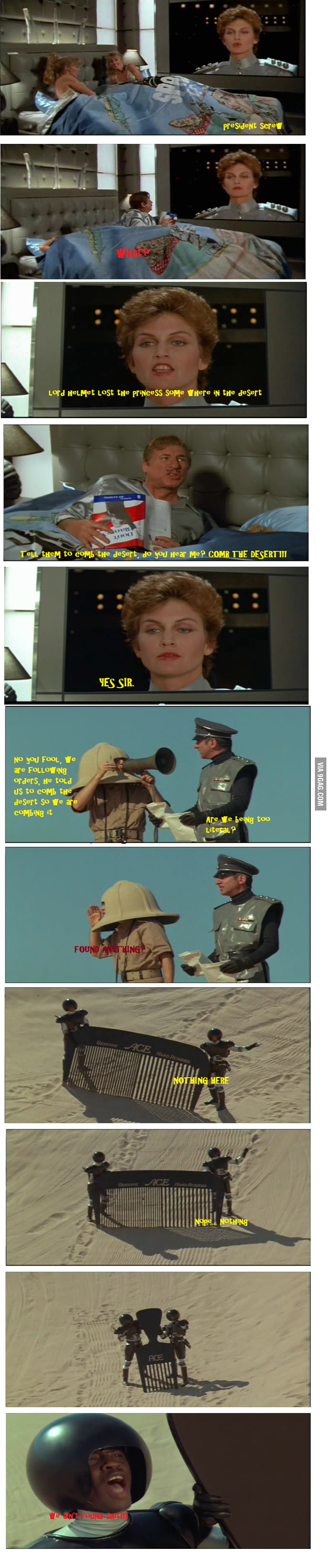 COMB THE DESERT!! Wait What?? - 9GAG