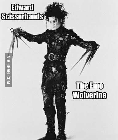 Emo Wolverine ^^ - 9GAG
