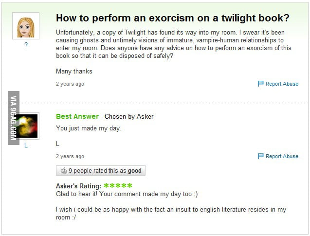 Twilight Exorcism - 9GAG
