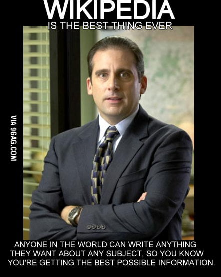 Wikipedia: the best thing ever - 9GAG