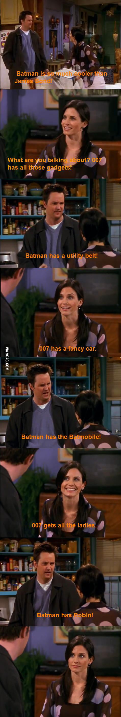 Batman vs 007 - 9GAG