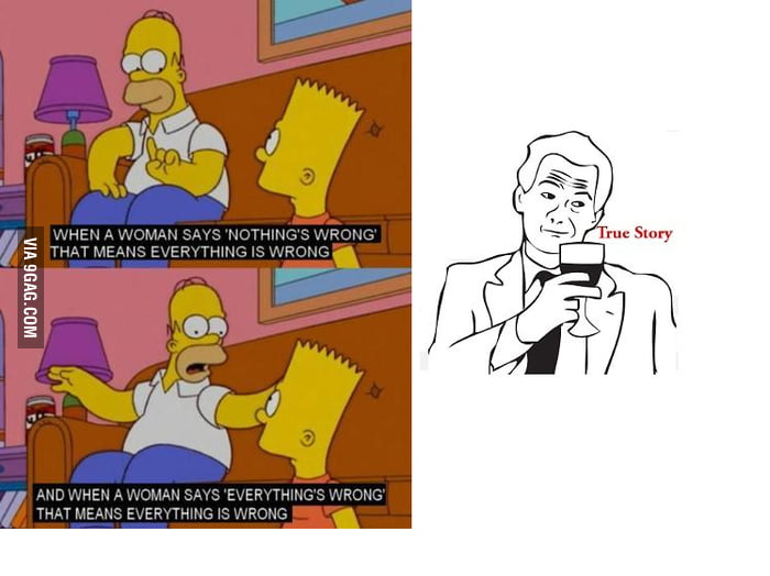 True story by Homer simpson - 9GAG