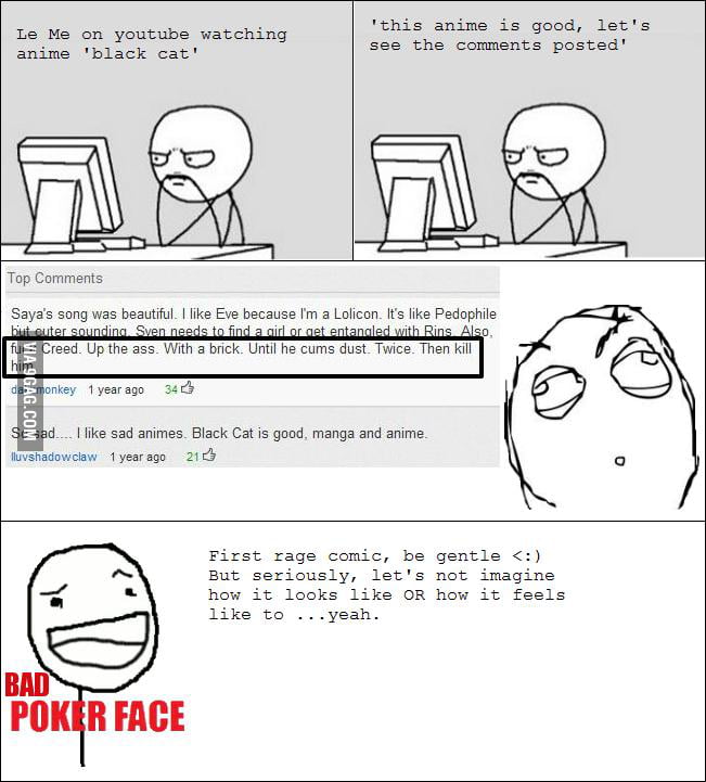 Anime Fan Rage - 9GAG