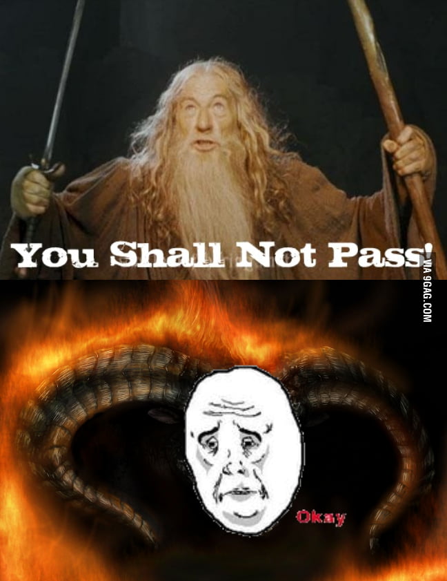 Sad Balrog is sad - 9GAG