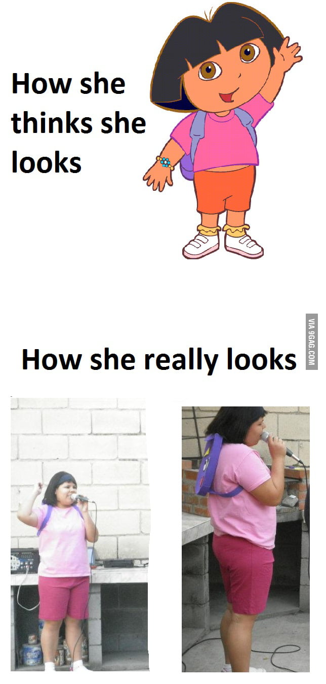Dora the explorer (fail) - 9GAG