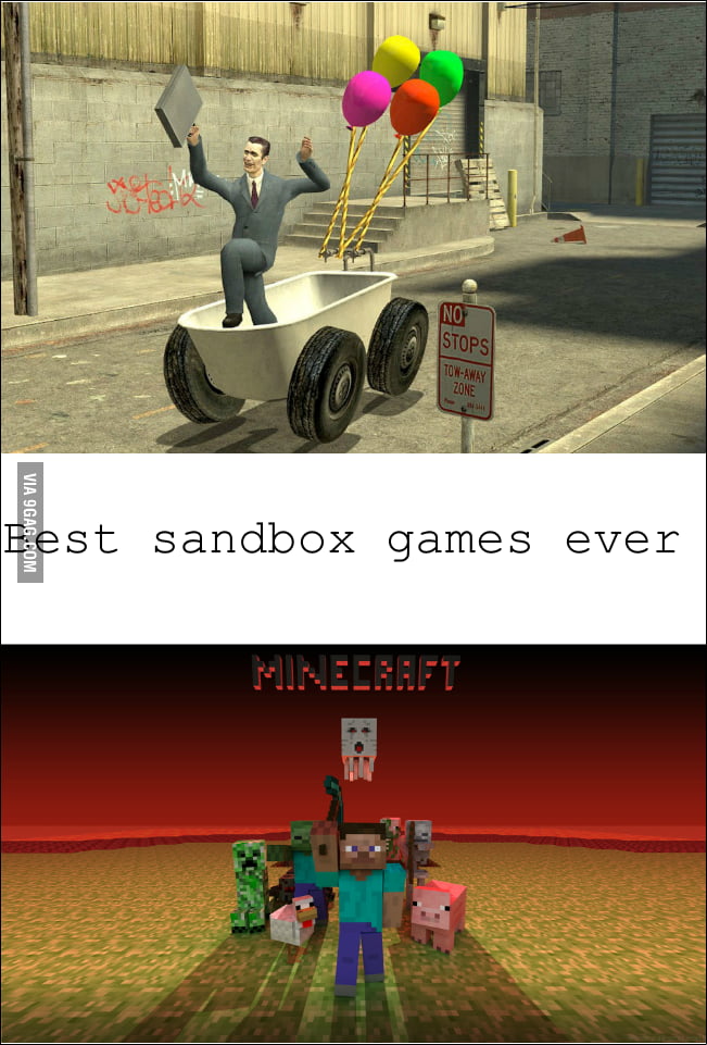 BEST SANDBOX GAMES EVER - 9GAG