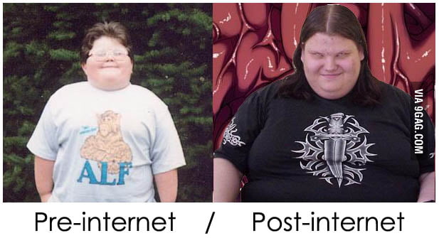 Pre-internet / Post-internet - 9GAG