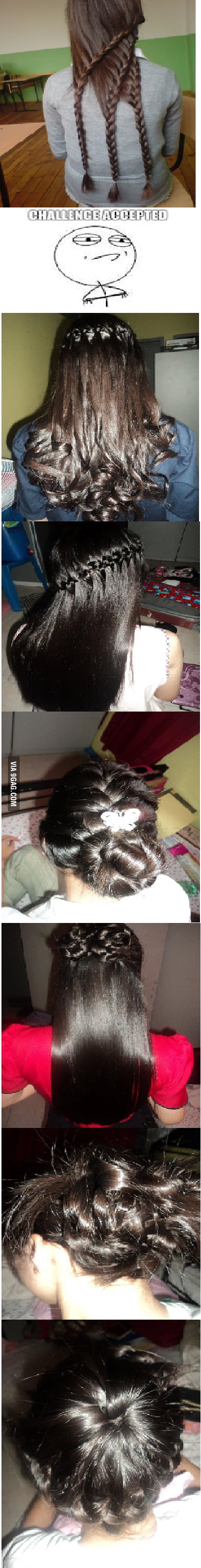 Hair Lvl: Myselfl - 9GAG