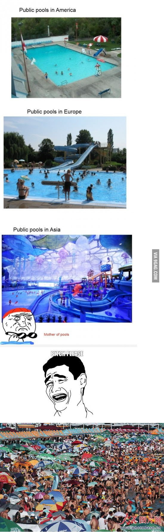 Public pools - 9GAG