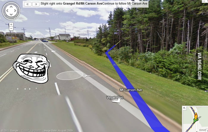 Google Maps Troll - 9GAG