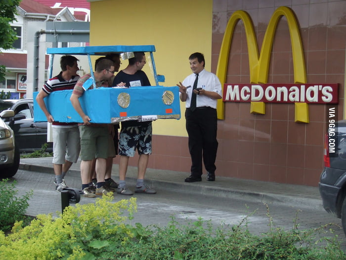 McDrive in Hungary - LIKE A BOSS - 9GAG