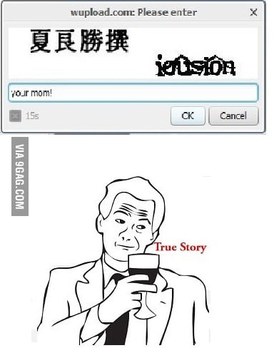 Captcha level: Asian - 9GAG