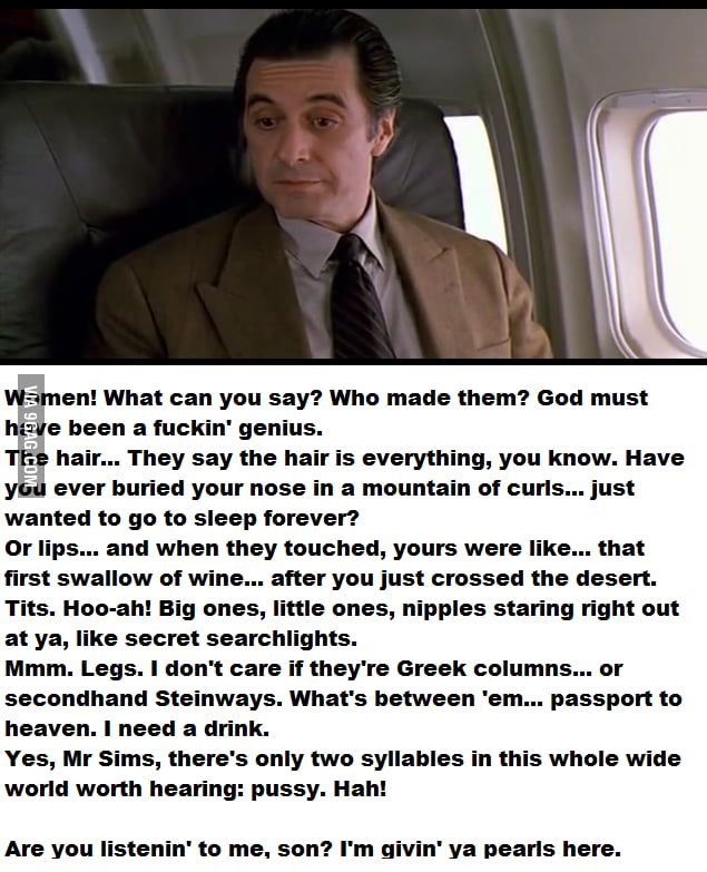 Just Lt. Col. Frank Slade - 9GAG