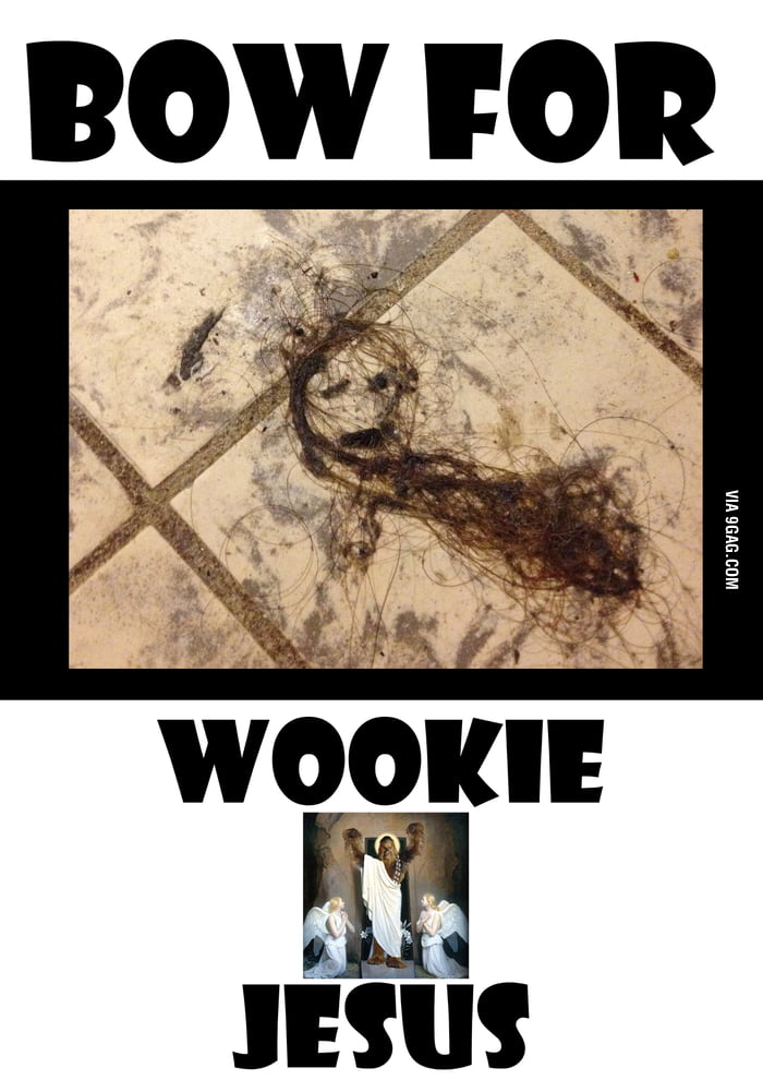 Bow for wookie Jesus - 9GAG