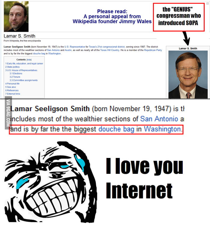 Wikipedia never lies - 9GAG
