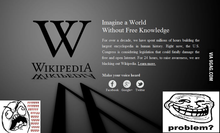 Dont be so mean wikipedia - 9GAG