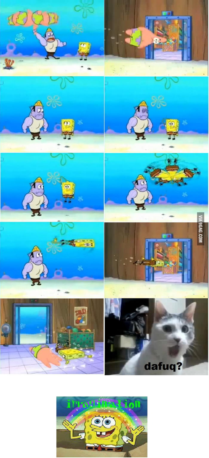 Spongebob's logic - 9GAG