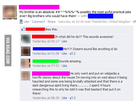 Awesome brother - 9GAG