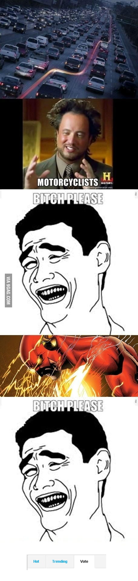 Nothing's faster - 9GAG