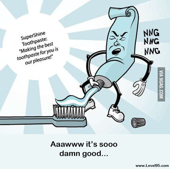 SuPERMax Toothpaste - 9GAG