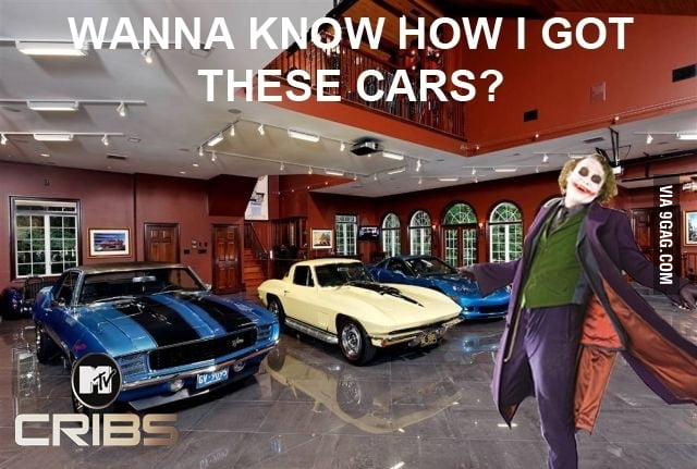 MTV Cribs: The Joker [Fixed] - 9GAG
