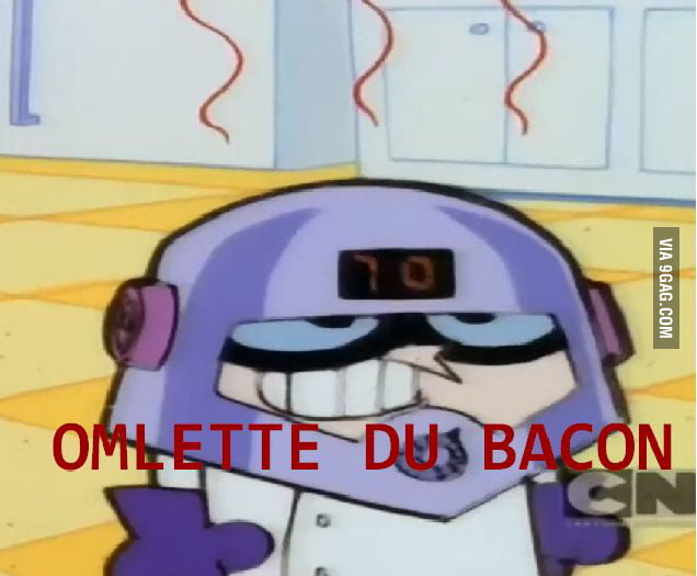 Have you noticed that dexter has a bacon upside his head? - 9GAG