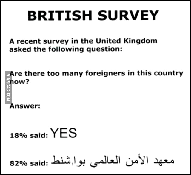 British Survey - 9GAG