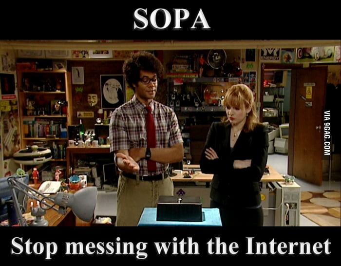 What is SOPA doing with the Internet? - 9GAG