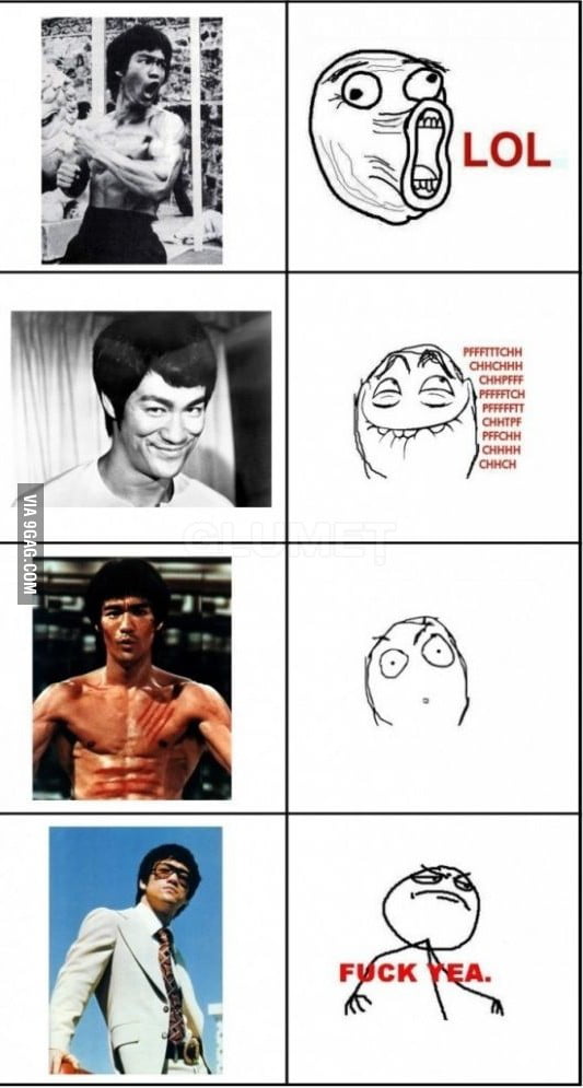 Bruce Lee meme - 9GAG