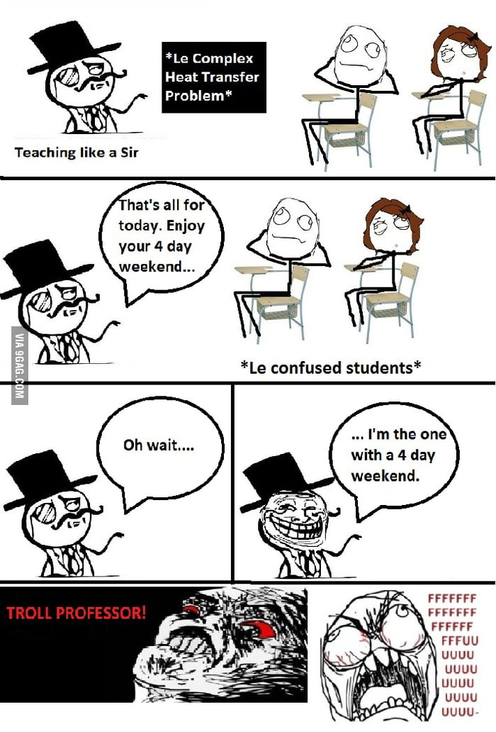 Professor Troll - 9GAG