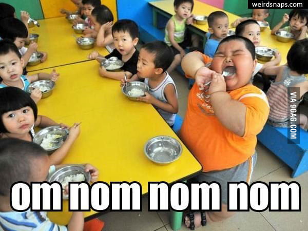 Om Nom Nom Nom - 9GAG