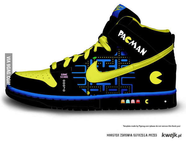 Pac Man shoes - 9GAG